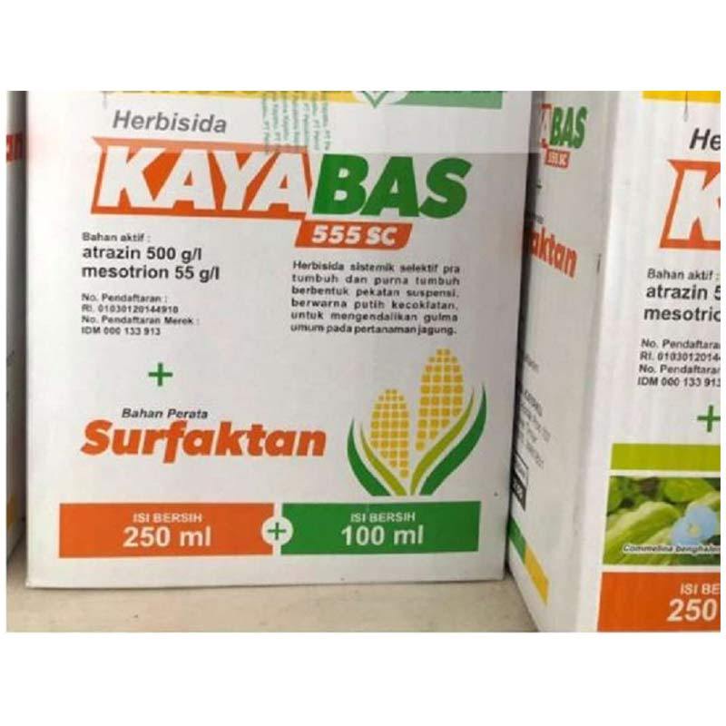Jual Herbisida KAYA BAS 555SC plus Surfaktan 250ml 100ml di Seller ...