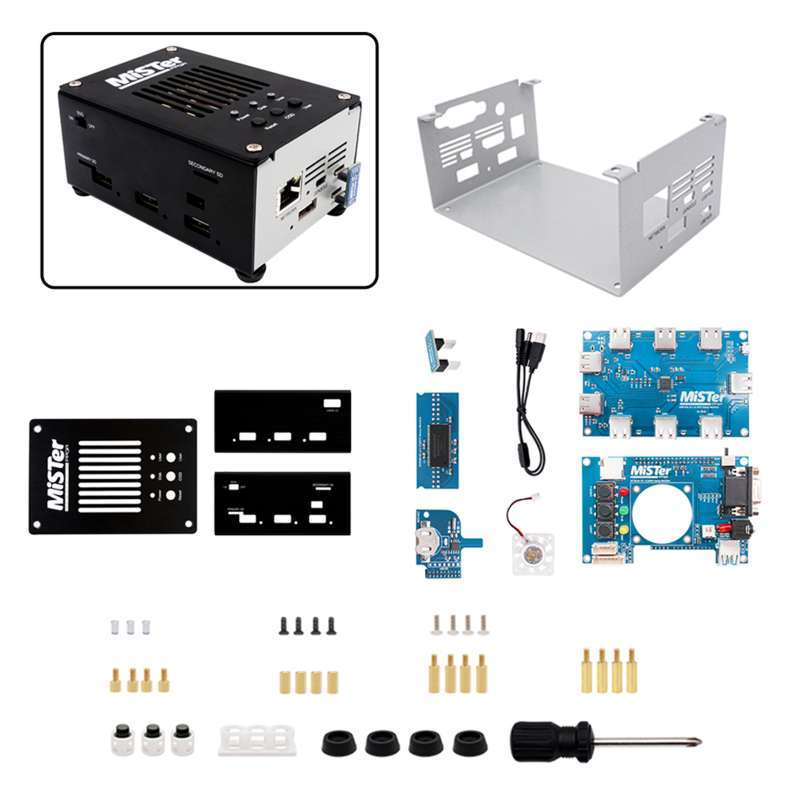 Promo Mini MisTer Custom Shells MisTer FPGA Kits for Terasic DE~10 Nano for Hard Decoding Games ...