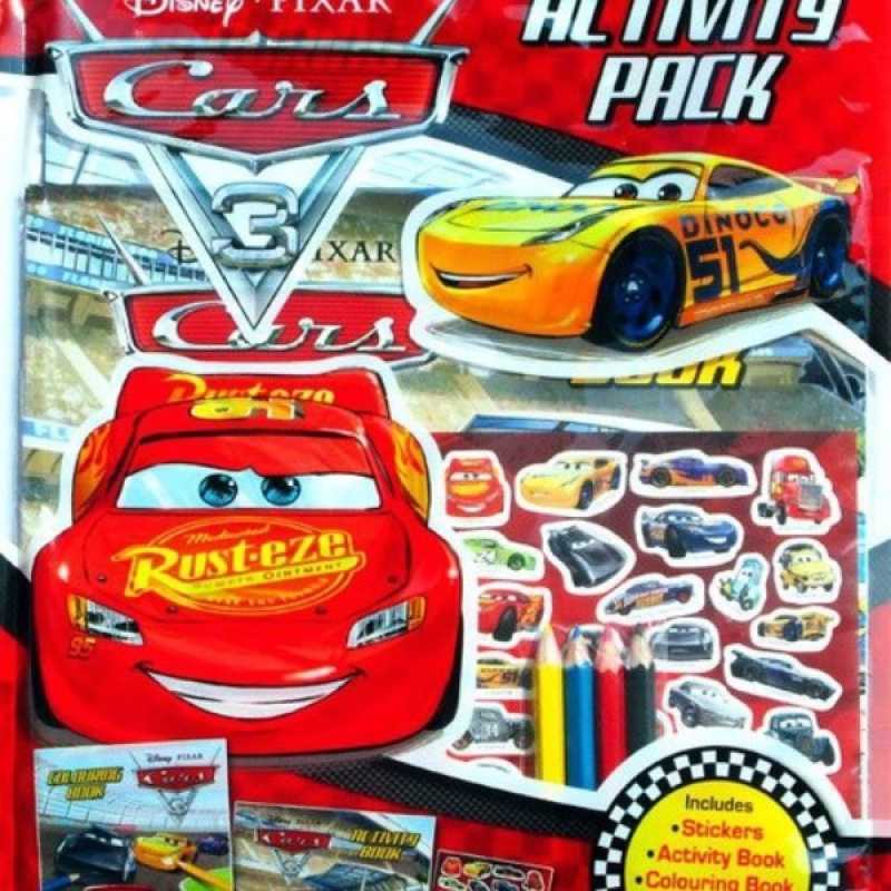 Jual Disney Pixar Cars 3: Activity Pack- 9781788103121 - Toys Ori ...