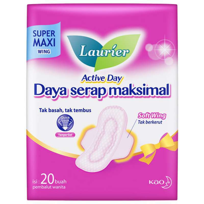 Jual LAURIER SUPER MAXI WING 20S di Seller Hypermart Solo Grand Mal ...