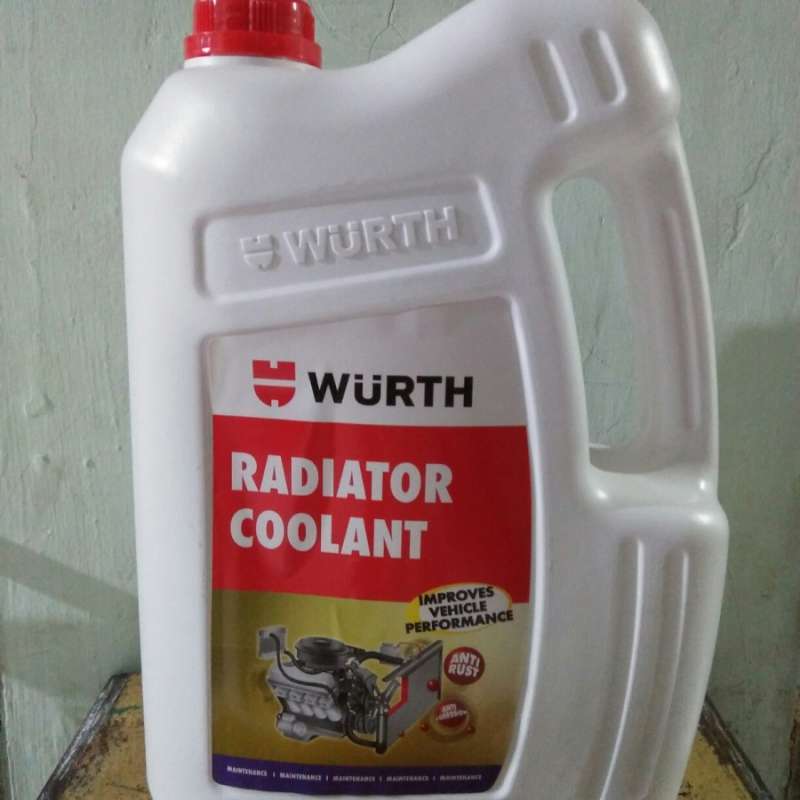 Jual Air Radiator Coolant Wurth 5 Liter Merah Di Seller Saufa Auto ...