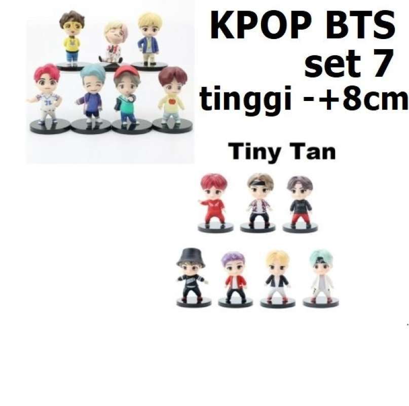 Jual ACTION FIGURE BTS TINY TAN SET 7 PCS FIGUR di Seller TOKO BLA BLA - Cengkareng Timur, Kota ...