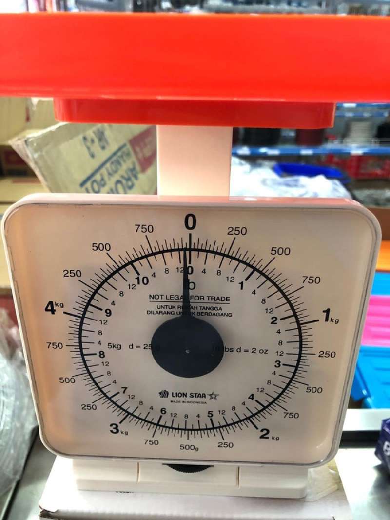 Jual Timbangan - Kitchen Scale 5 Kg LionStar (KS-3) (Kode 008 ...