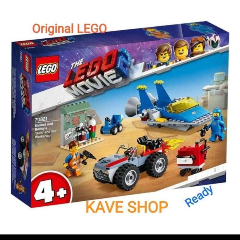 Jual Lego 70821 Lego Movie : Emmet and Benny build and fix Workshop di ...