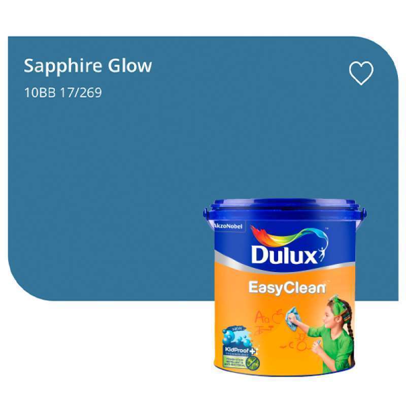 Jual Dulux EasyClean Tinting Cat Tembok - Sapphire Glow [2,5 L] di ...