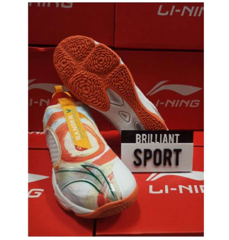 Jual SEPATU LINING RANGER V LITE Sepatu Badminton - PUTIH 40 di Seller ...