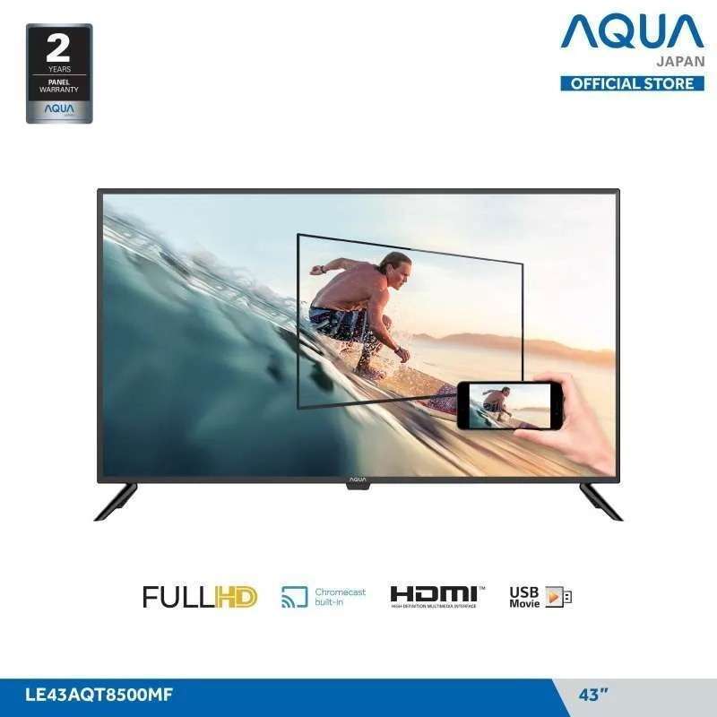 Jual AQUA LED FHD TV 43 INCH LE43AQT8500 di Seller Courts Elektronik ...