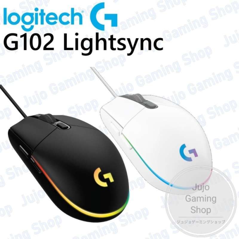 Jual Logitech G102 V2 Lightsync Gaming Mouse Garansi Resmi G 102 / G-102 - Hitam di Seller ...