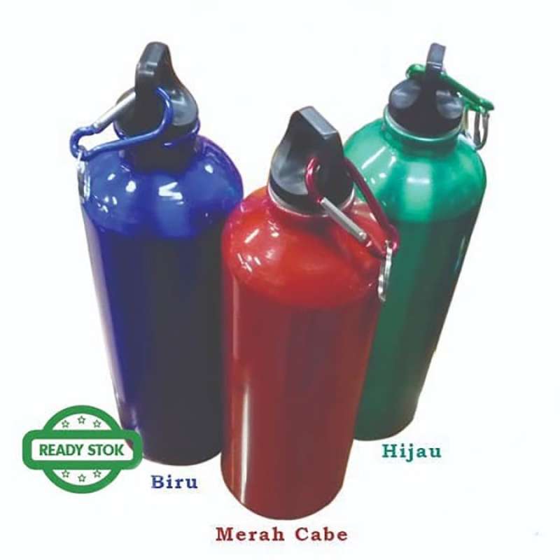 Promo BOTOL SPORT ALUMINIUM 750 ML - Biru Diskon 26% di Seller Emran ...