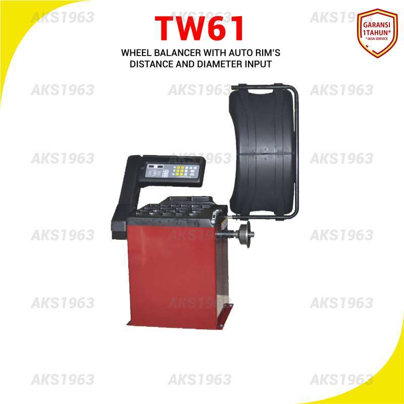 Jual Mesin Balancing Ban Mobil Otomatis - Wheel balancer 0.37Kw 220V ...