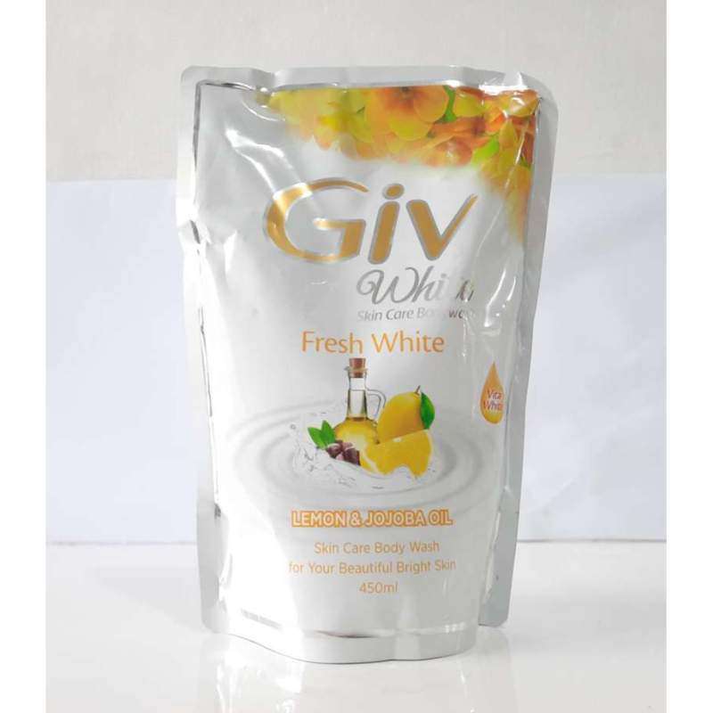 Promo BODY WASH GIV LEMON POUCH 450ML Diskon 5% di Seller Halo Mart ...