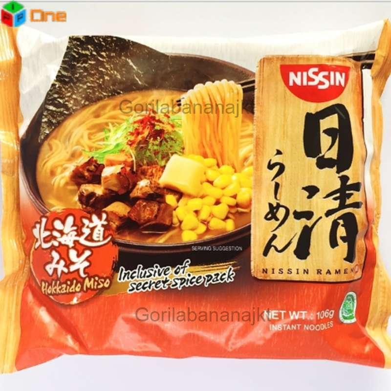 Jual Nissin [halal] Japanese Ramen Nissin Hokkaido Miso Di Seller ...
