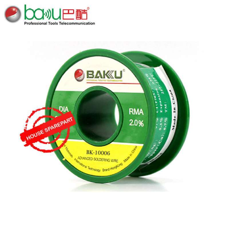 Jual Baku Bk-10006 0.6mm Timah Gulung/timah Solder/kawat Solder Rma 2.0% Di Seller House ...