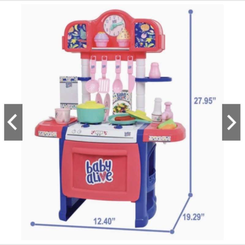 Jual Baby Alive Kitchen Set Cook and Play Playset di Seller hello ...