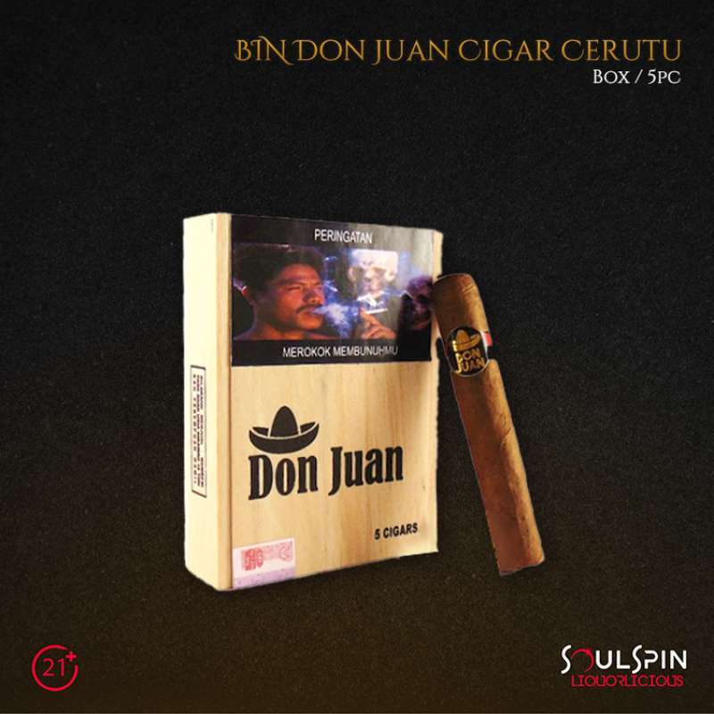 Jual BIN Don Juan Cigar Cerutu Box - 5pc di Seller SOULSPIN ...