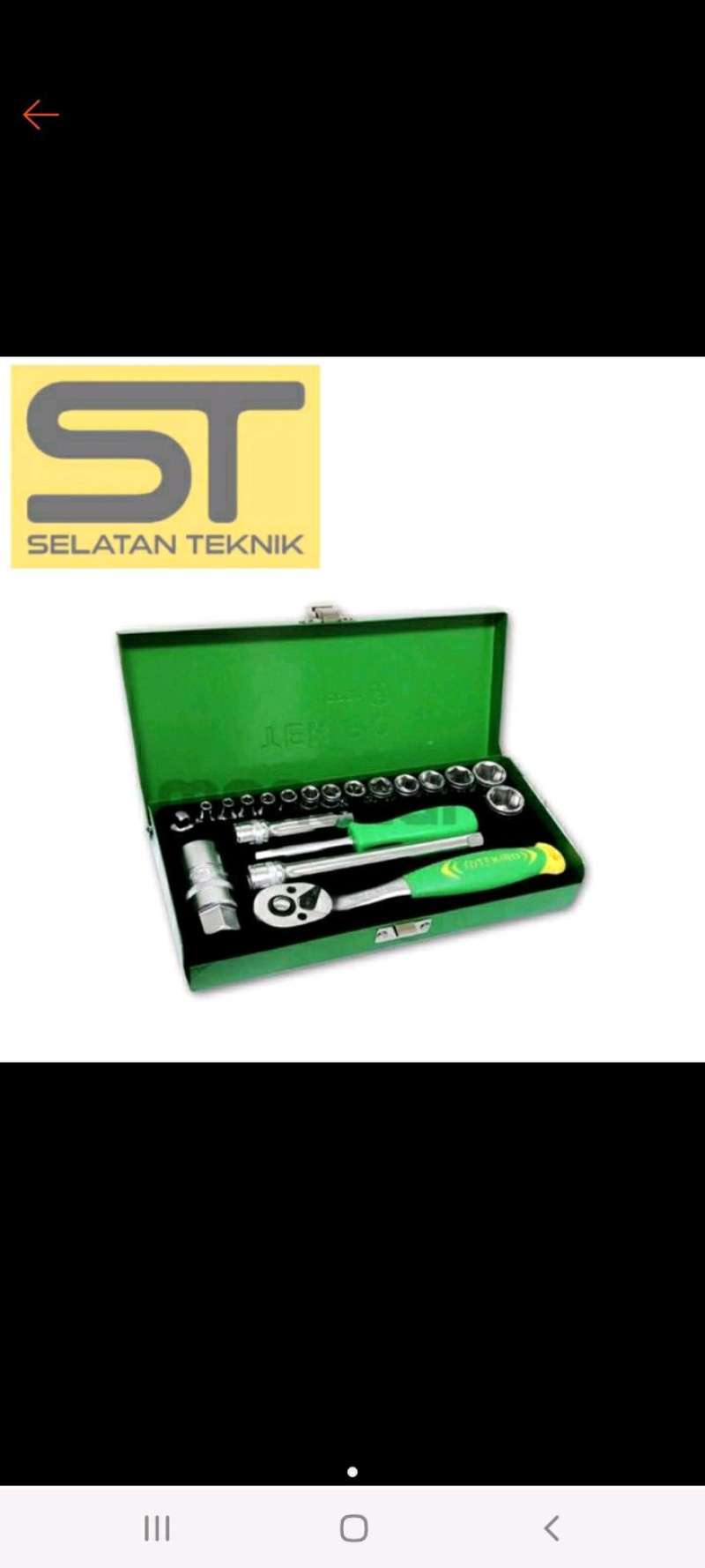 Jual Tekiro Socket Set 1/4 - 3/8 21 Pcs 6 Pt 0625 Di Seller Selatanz ...