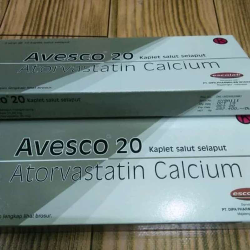 Jual original Avesco-20- Original Box Isi 30 Tablet di Seller Farmasi ...