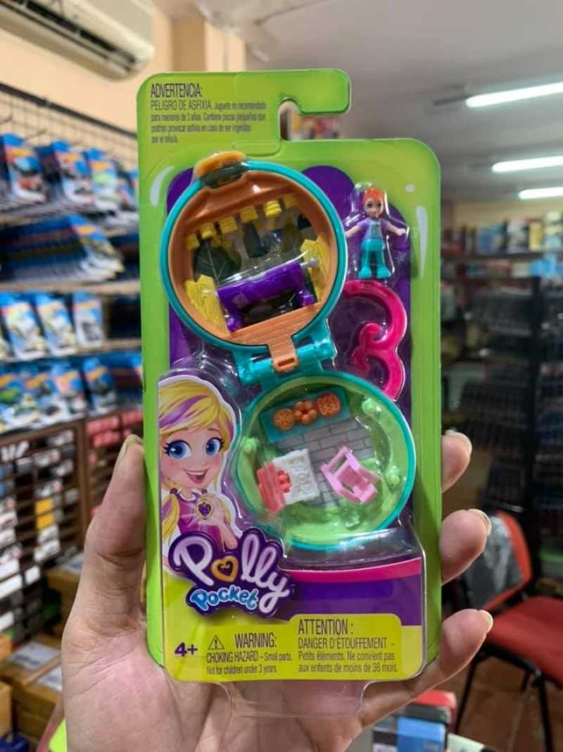 Jual Mattel Polly Pocket Tiny Compact Lila BBQ Playset di Seller Tedy ...