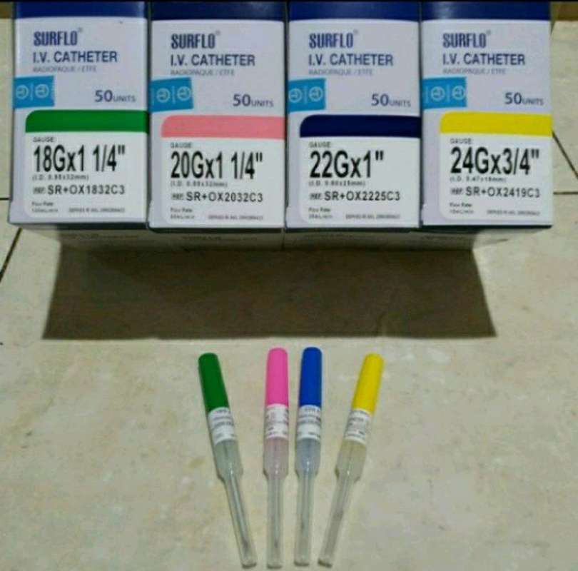 Jual Abocath Terumo / Abocath Catheter Terumo / Catheter Terumo / Jarum ...