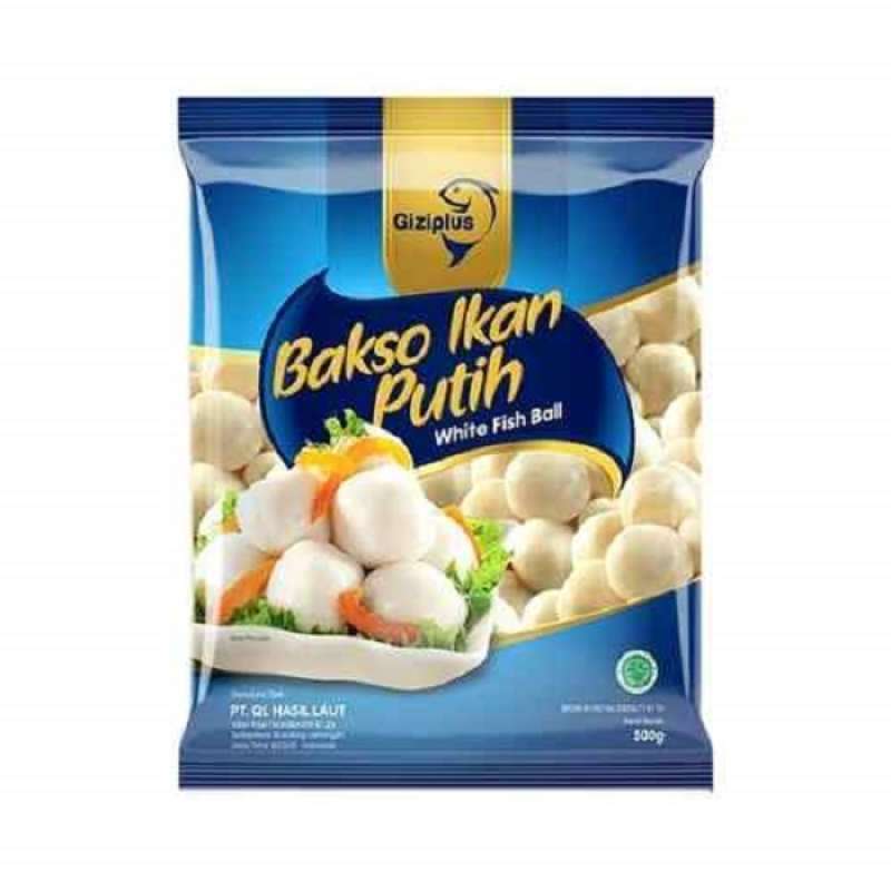 Jual Gizi plus white fish ball m 500gr Halal di Seller Farmers Market ...