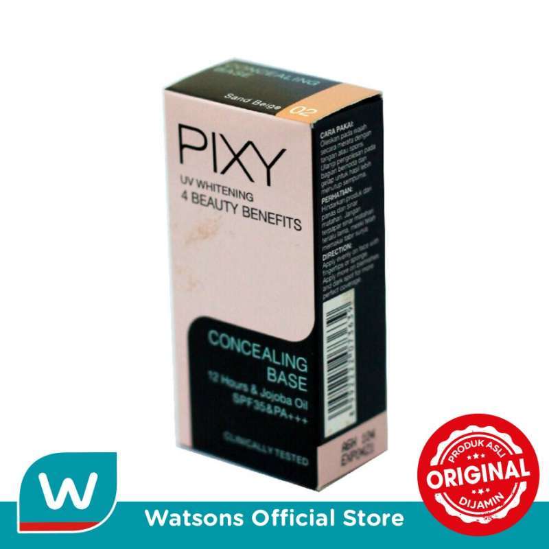 Jual PIXY UV Whitening Concealing Base 02 Sand Beige di Seller WATSONS ...