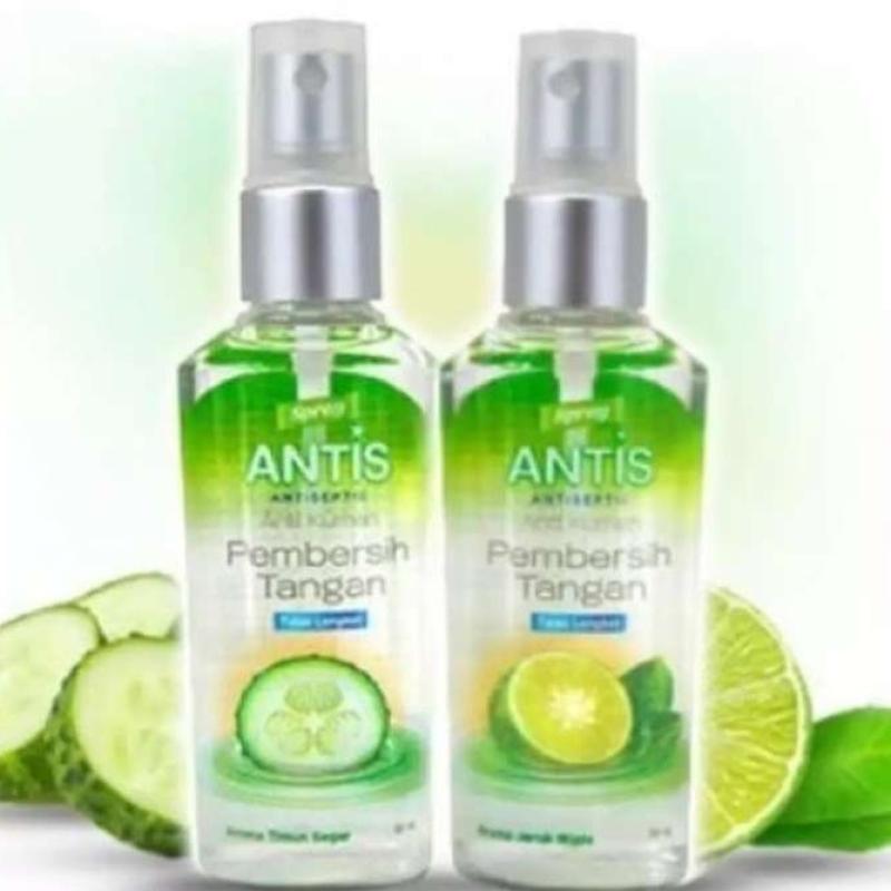Promo Antis Botol Hand Sanitizer Spray Timun / Jeruk Nipis 55 ml Cuci ...