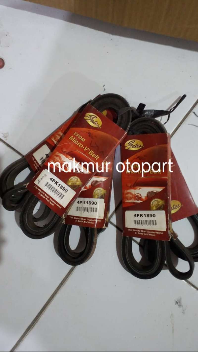 Promo V-Belt Fan Belt GATES 4pk 1890 Diskon 37% di Seller ADELIO ...