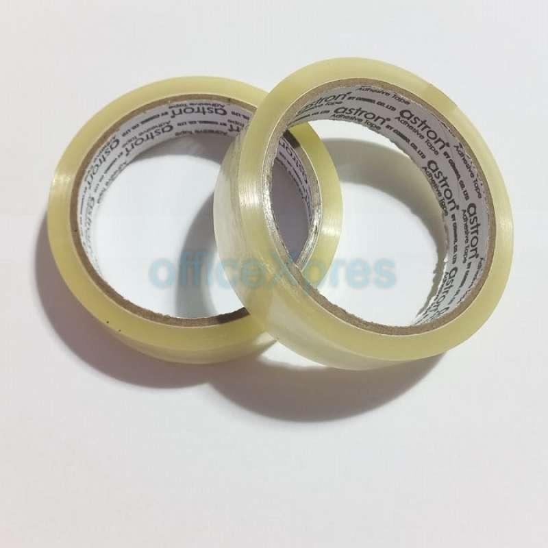 Jual Isolasi Bening 1 Inch 60 yard / Solatip Bening 24mm / Tape Bening ...