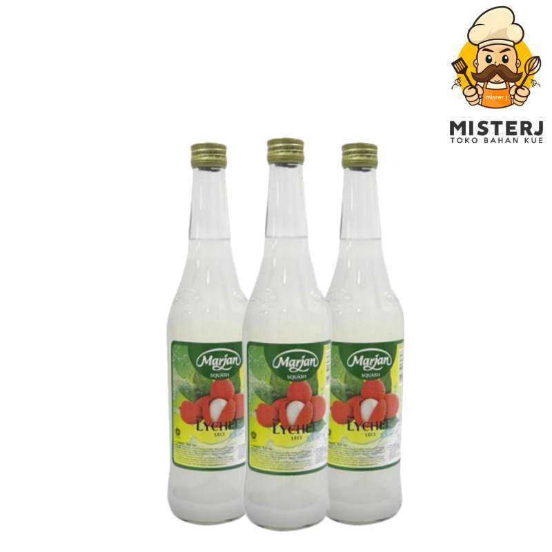 Jual Sirup Marjan Squash Rasa Lychee 450 Ml / Marjan Lychee Squash 450 ...