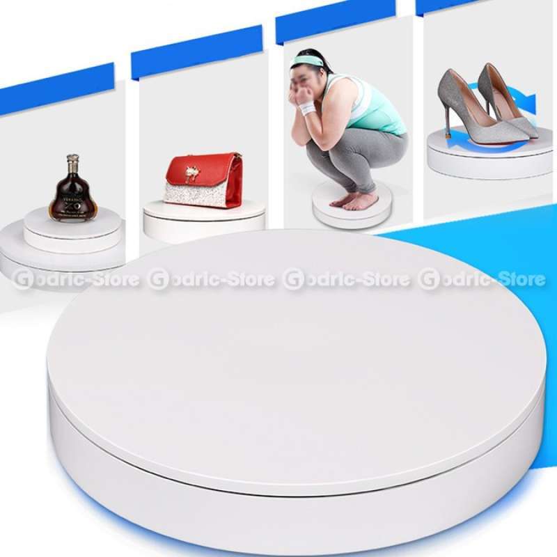 Jual Turntable Tempat Foto Produk Putar Rotating Stand Display 16CM ...