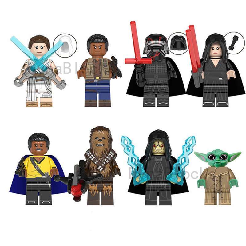 Jual Dynablocks 8pcs Set Wm6081 Star Wars Minifigures Imperial ...