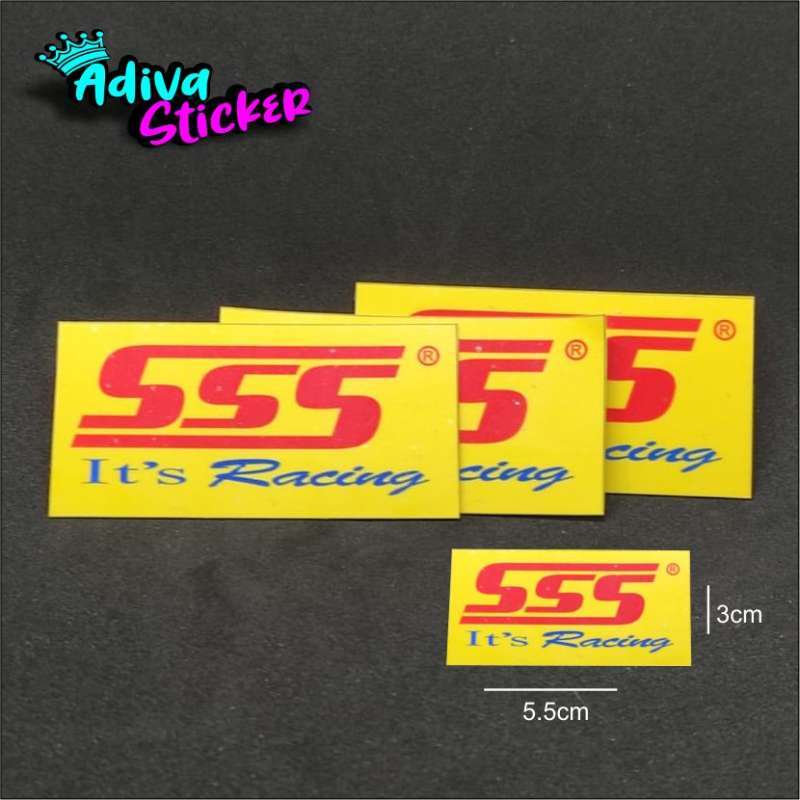 Jual Stiker sss it's Racing di Seller Cutting stiker depok - Tirtajaya ...