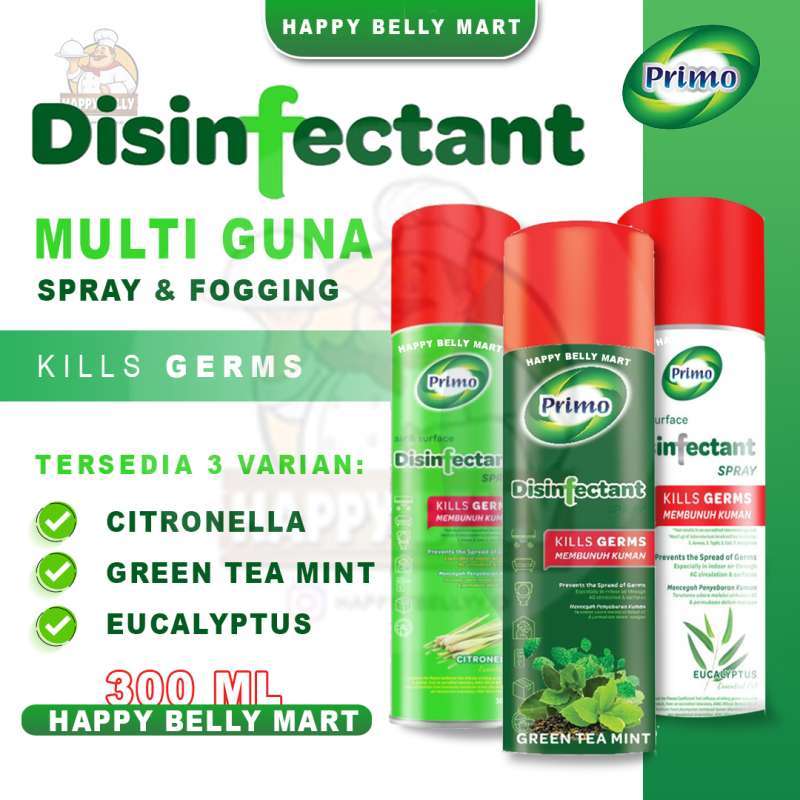 Jual 1 botol - Primo Disinfectant Spray Fogging 300 ml Aerosol ...