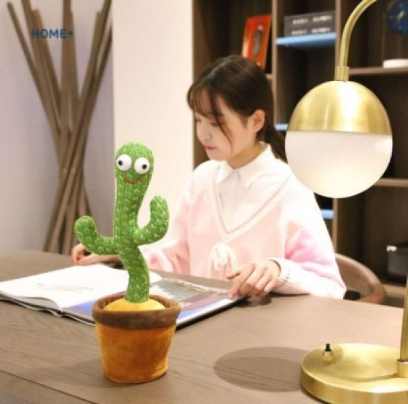 Jual Dancing Cactus Plush Electronic - Kaktus Joget (charger) Di Seller ...