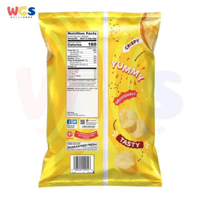 Jual Snack Lays Classic Potato Chips Usa 6.5oz 184.2g Di Seller ...
