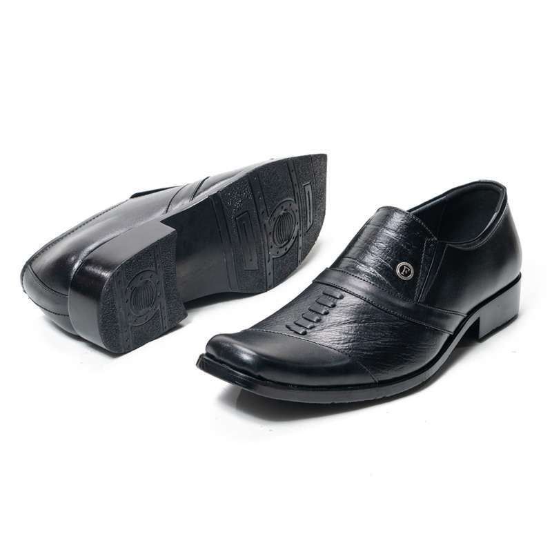 Promo Sepatu Pantofel Pria Kulit Asli Sepatu Kerja Kantor Formal ...