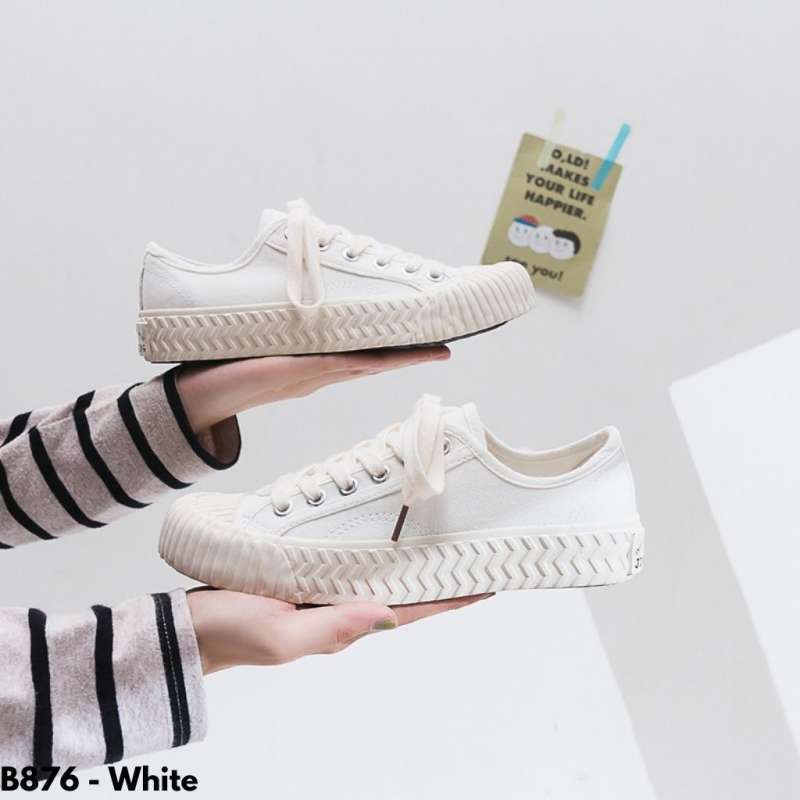 Jual Sepatu Sneakers Wanita Sole Unik Motif Bertali Nyaman Dipakai ...