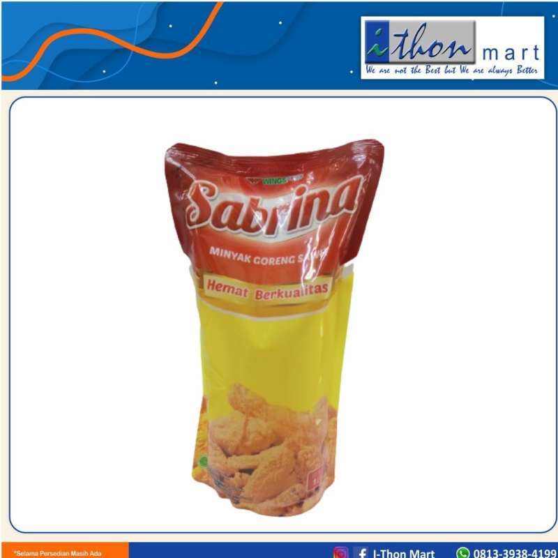 Promo Sabrina Minyak Goreng 1lt Diskon 9% Di Seller Ithon Mart - Benoa ...