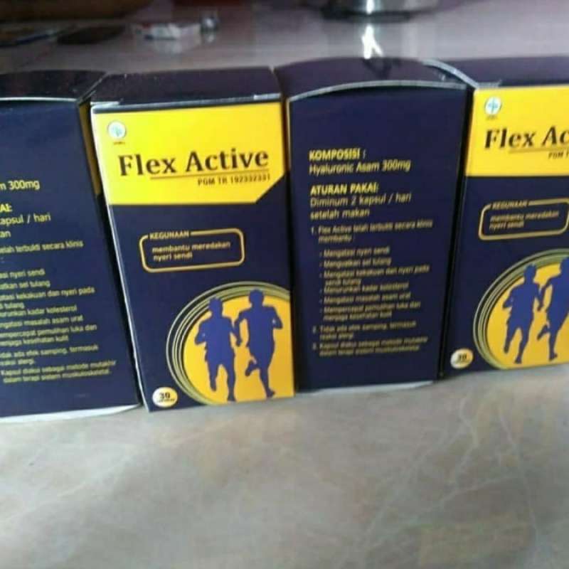Promo Flex Active Obat Nyeri Sendi Dan Tulang Suplemen Herbal Diskon 34 ...
