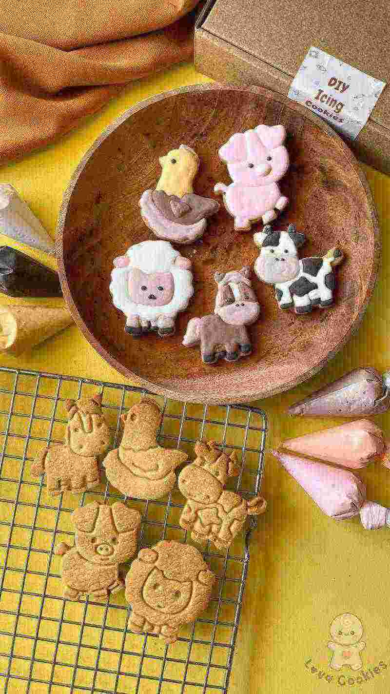 Jual DIY (Do It Yourself) Icing Cookies Lova Cookies Menghias Cookies ...