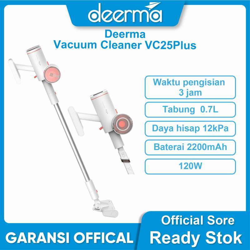 Promo Deerma VC25Plus Handheld Wireless Vacuum Cleaner Penghisap Debu ...