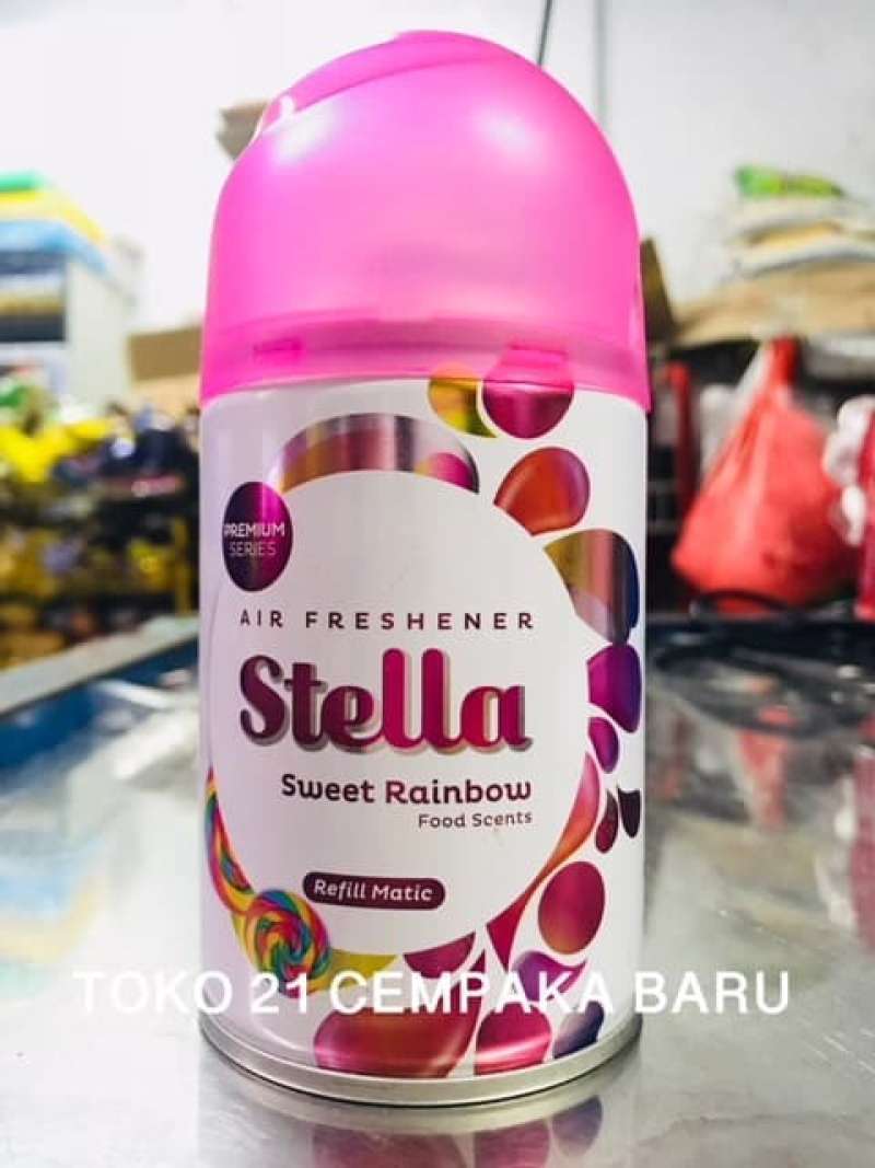Jual Stella Refill Matic Sweet Rainbow 225 Ml Pengharum Ruangan Spray ...