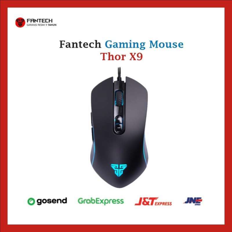 Jual Fantech Gaming Mouse X9 THOR Standart Macro di Seller DEACOMPUTER ...
