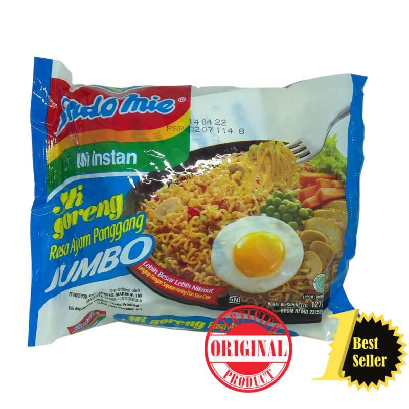 Jual INDOMIE GORENG JUMBO AYAM PANGGANG /INDOMIE GORENG JUMBO di Seller ...