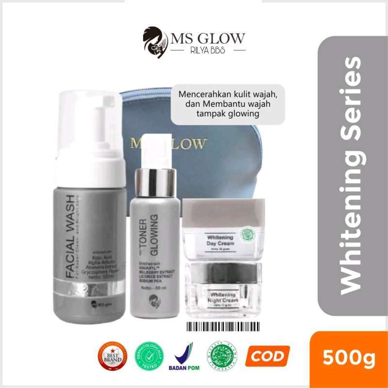 Jual MS GLOW WHITENING SERIES 1 PAKET di Seller MS GLOW RILYA - Cipatik ...