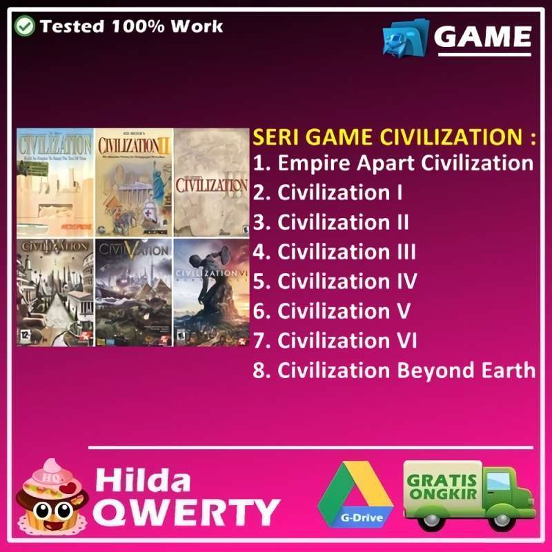 Jual Civilization Paket Lengkap SEMUA SERI untuk PC Laptop di Seller Hilda Qwerty - Gumuruh ...