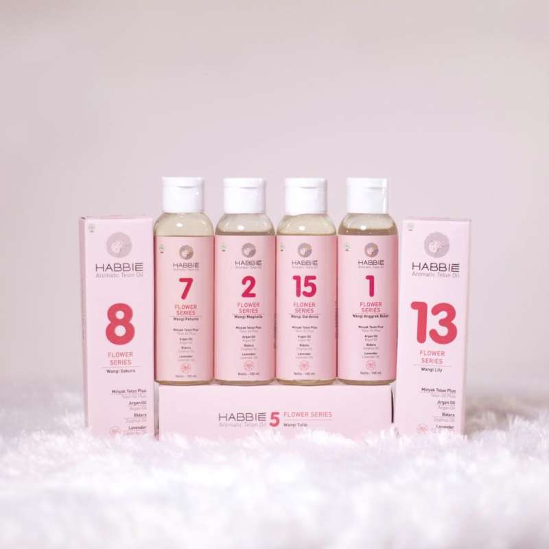 Promo Habbie Aromatic Telon Oil Plus (flower Series) - Varian No. 8 ...
