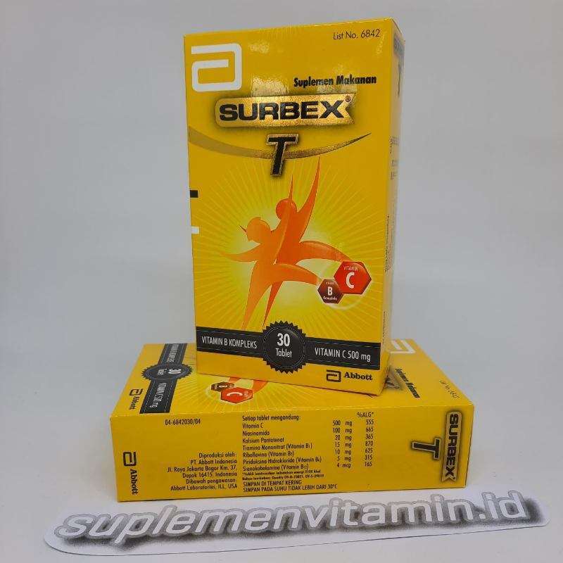 Promo Surbex T 30 Tablet Diskon 29% Di Seller A-z Pharma - Margahayu ...