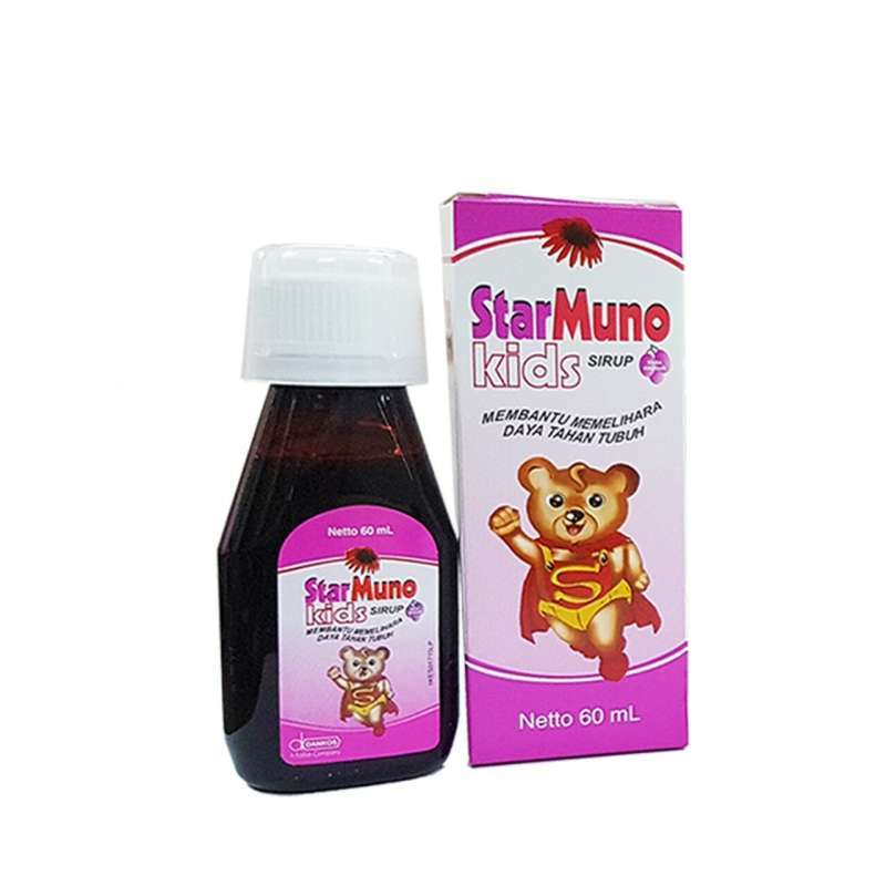 Jual STARMUNO KIDS SYRUP SIRUP 60 ML - Meningkatkan daya tahan tubuh ...