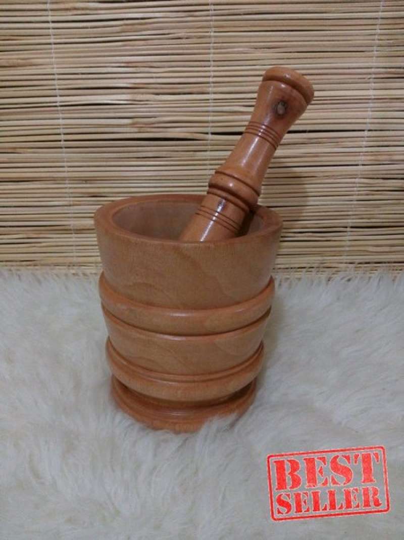 Jual lumpang dan alu kayu tanpa tutup di Seller ziankapuay - Cilame ...